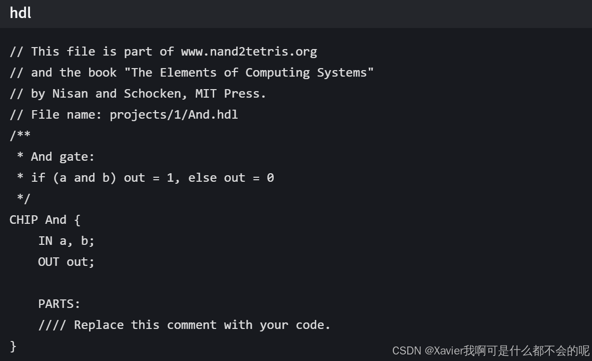 深入理解 nand2tetris 中 And 门的 HDL 实现_decode.hdl-CSDN博客