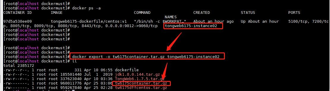 TongWeb Docker镜像做成与迁移-CSDN博客