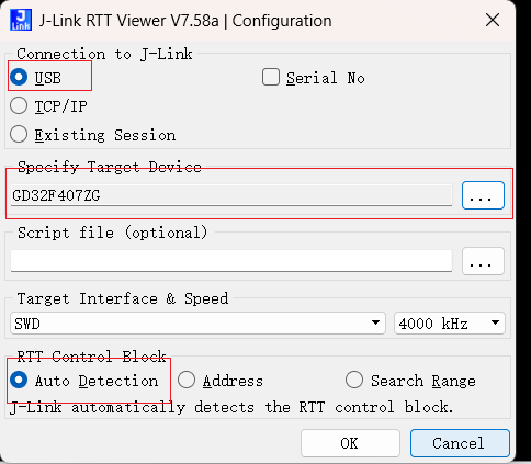 【JLink】全网最详细的JLink安装以及使用JLinkRTTViewer的打印调试！！！_jlink rtt viewer-CSDN博客