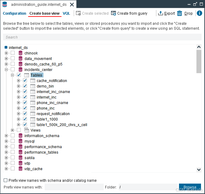 【进阶】Denodo 创建数据源与基础视图指南 | JDBC 配置：从 JDBC 数据源创建基础视图（五）_数据源跟数据视图-CSDN博客