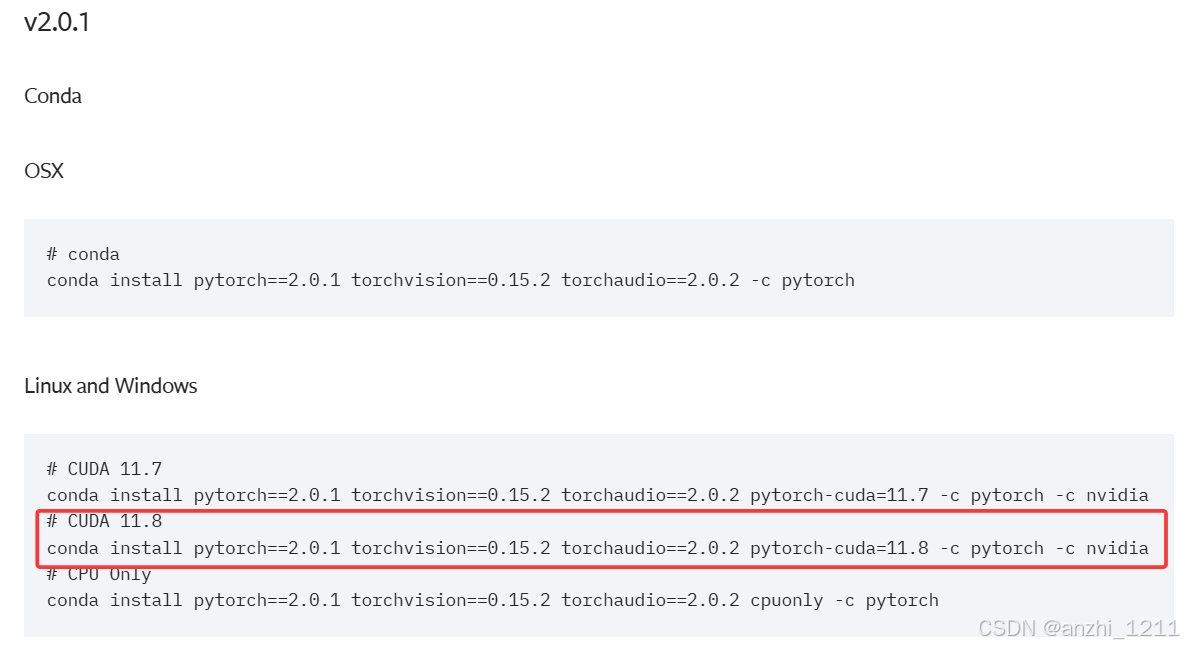 适合小白的超详细配置CUDA、torch教程（适用于YOLO系列、Unet、PIDNet等模型）（超详细）（GPU版本）_torch cuda-CSDN博客
