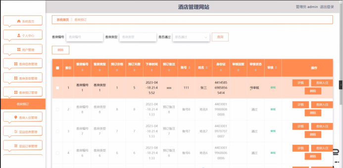 计算机毕业设计springboot酒店管理网站 基于spring Boot框架的酒店信息管理系统开发 Spring Boot技术驱动的酒店综合管理平台设计与实现 Csdn博客