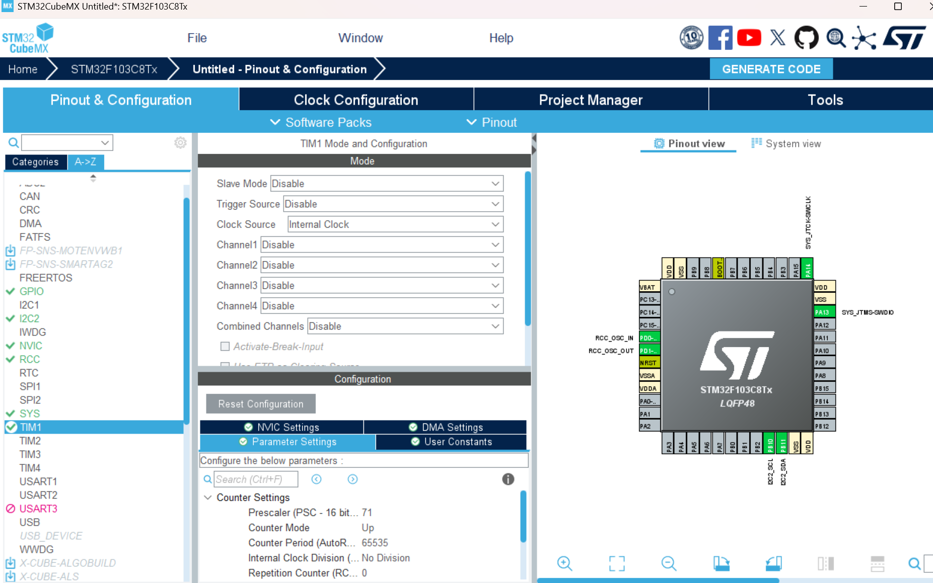 STM32F103+0.96 寸 I2C OLED 显示实验_stm32f103 hal i2c oled-CSDN博客