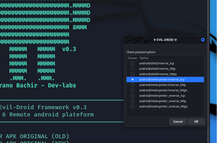 Evil-droid在kali系统商密部署安装-CSDN博客