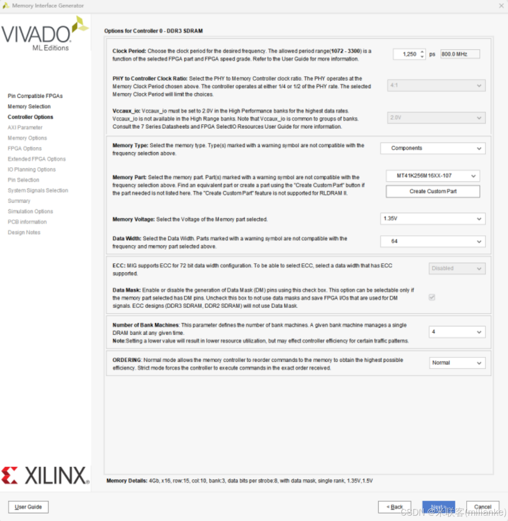 米联客 Xilinx H3cz087100 Fpgapl Ddr缓存方案连载 04使用fdma读写ddr米联客mig Csdn博客
