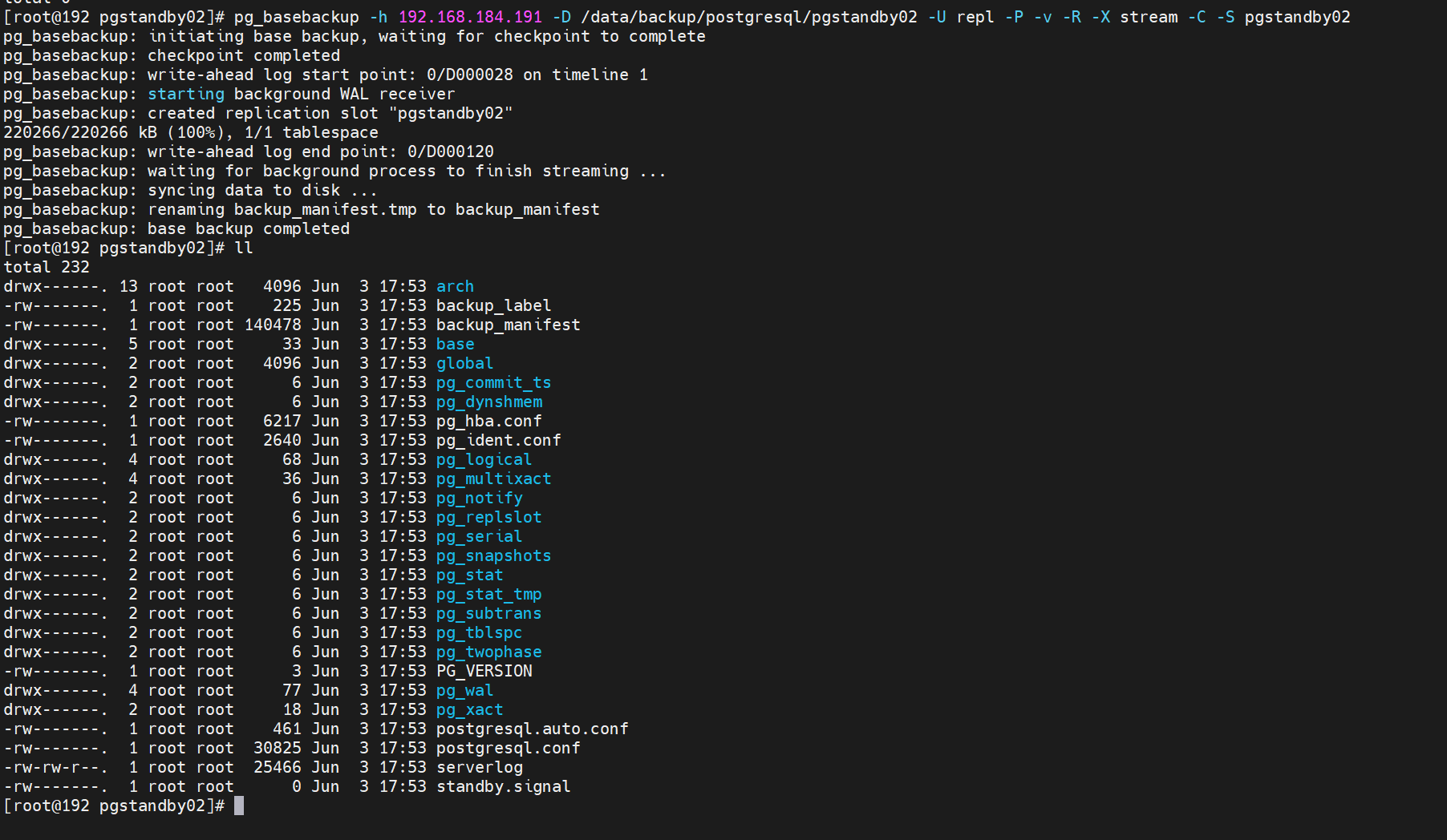 PostgreSQL【高可用篇】01：PostgreSQL17.5版本【宿主机】主从复制搭建_postgresql 高可用-CSDN博客