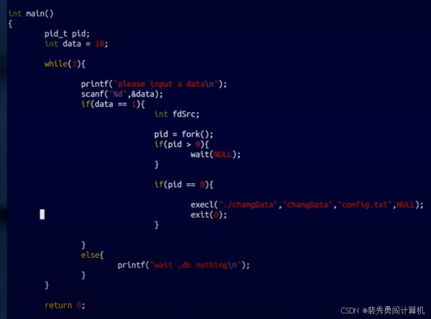 exec配合fork族函数使用-CSDN博客