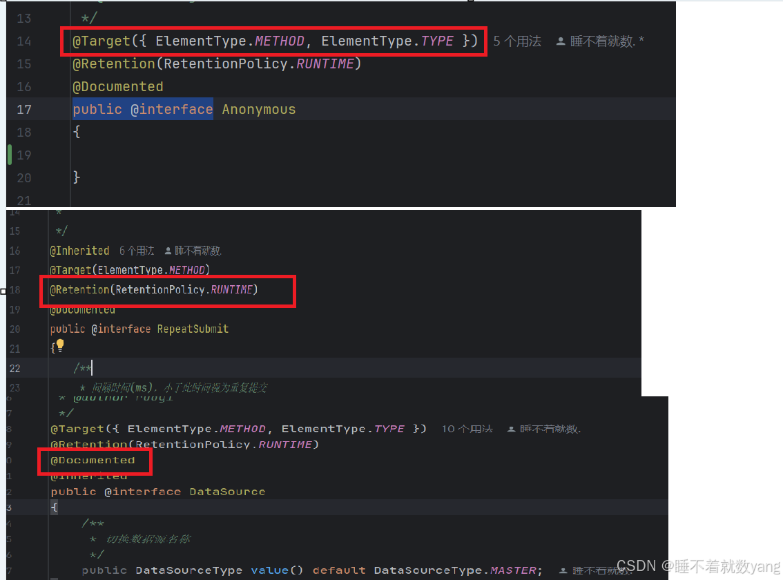 注解与反射知识点总结及spring 系列注解vue 有没有类似于java的自定义注解 Csdn博客