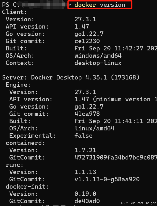 《详细教程：教你在 Windows 电脑上安装并使用 Docker》_windows docker.io-CSDN博客