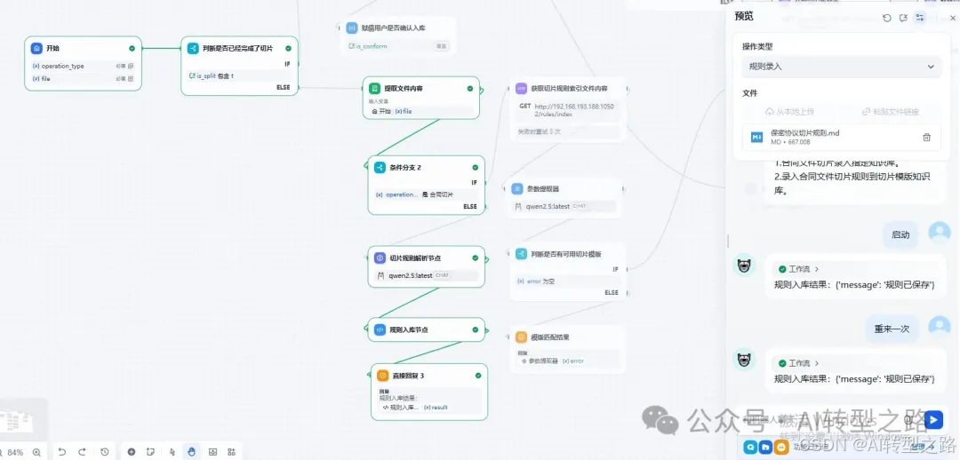 打造你的AI知识库！Dify+Chatflow实现入库神器，效率翻了 10 倍_dify chatflow好用的插件-CSDN博客