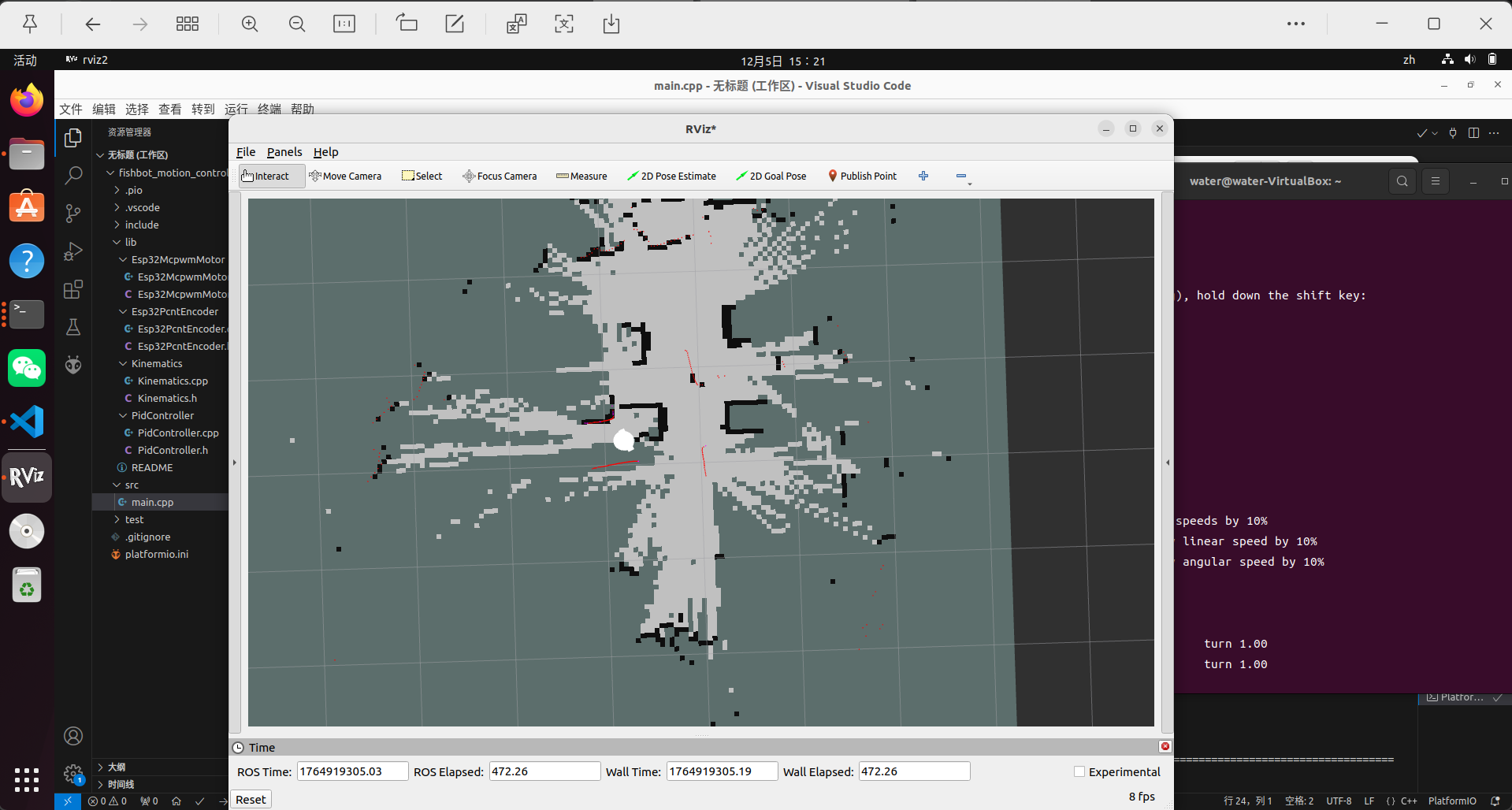 [项目复盘] 从零构建 ROS 2 嵌入式 SLAM 系统：基于 ESP32 + Micro-ROS + SLAM Toolbox_ros2 ...