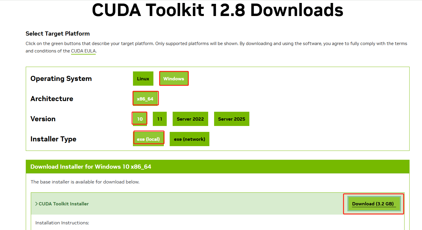 Windows安装CUDA_cuda12.8-CSDN博客