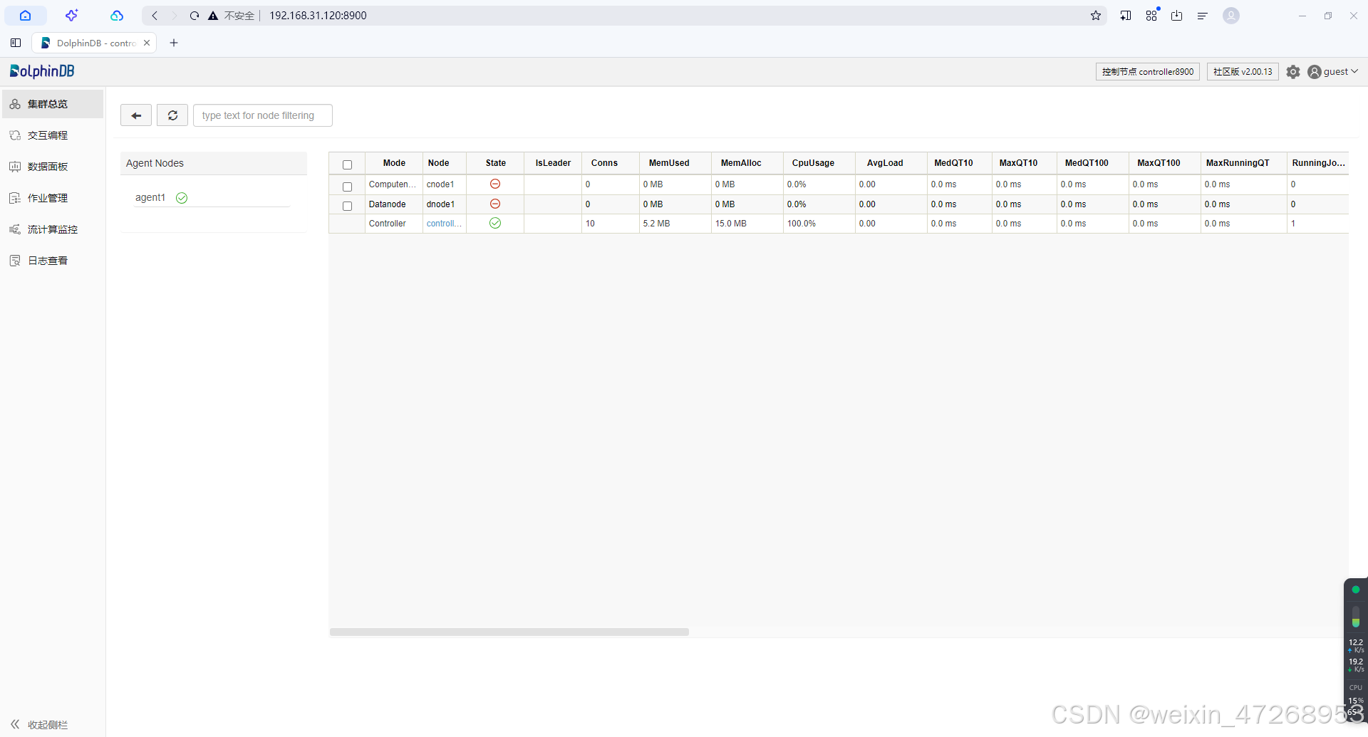 DolphinDB安装部署手册-CSDN博客