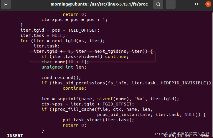【超详细】Ubuntu隐藏进程教程【隐藏进程】【操作系统】【linux】【操作系统实验】_怎么隐藏进程-CSDN博客
