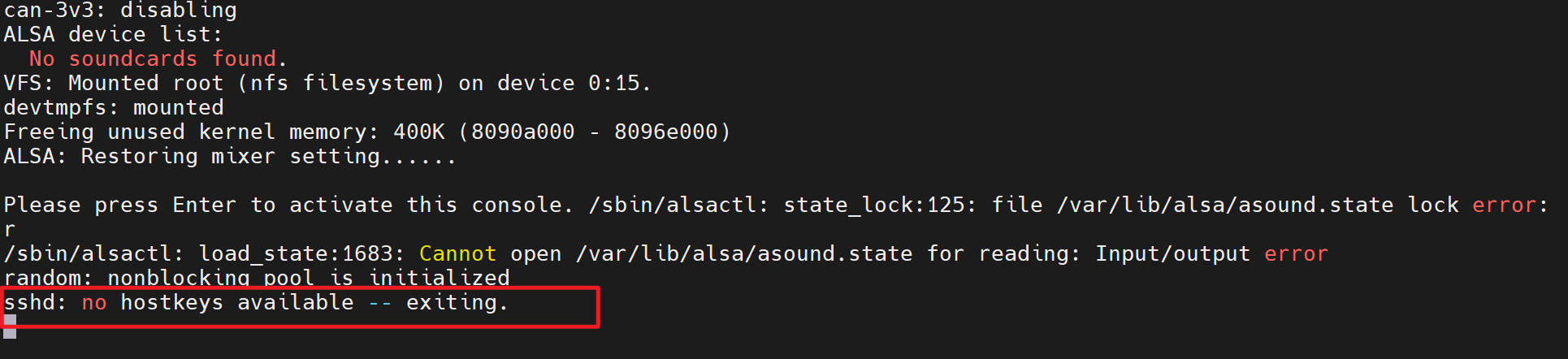 【Linux经验积累】sshd: no hostkeys available -- exiting.-CSDN博客
