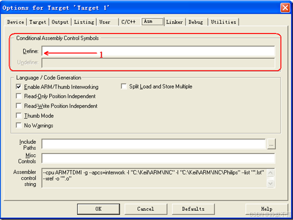 KEIL_MDK使用方法新长进---Keil 工程设置（魔法棒）所有选项卡介绍_keil魔术棒配置-CSDN博客