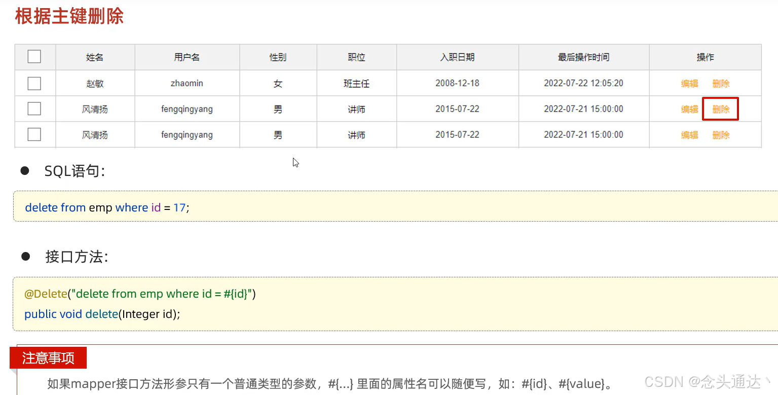 javaweb Day07 Mybatis-CSDN博客