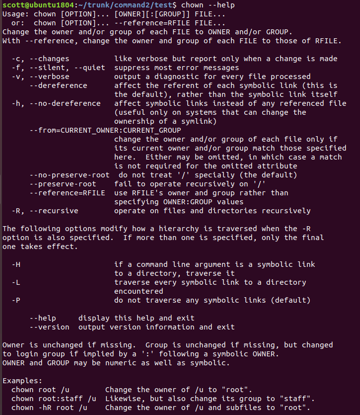 Linux常用命令36——chown改变文件或目录的用户和用户组-CSDN博客