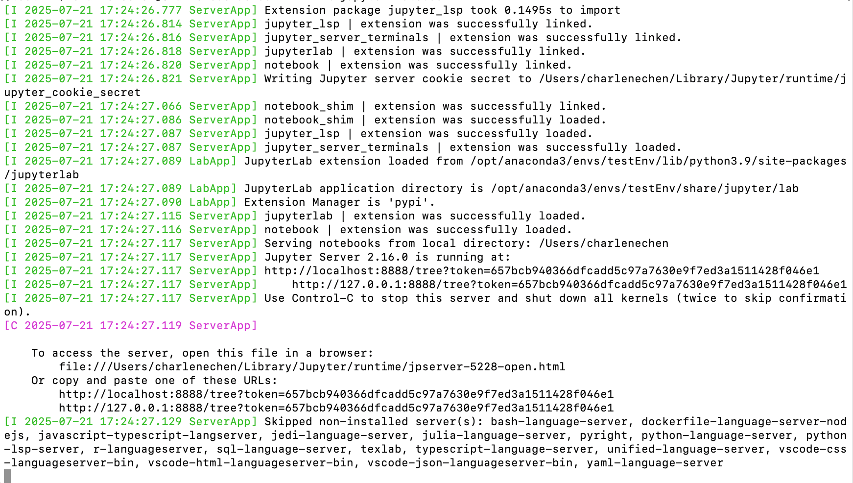Anaconda虚拟环境中使用Jupyter notebook_conda安装jupyter notebook-CSDN博客