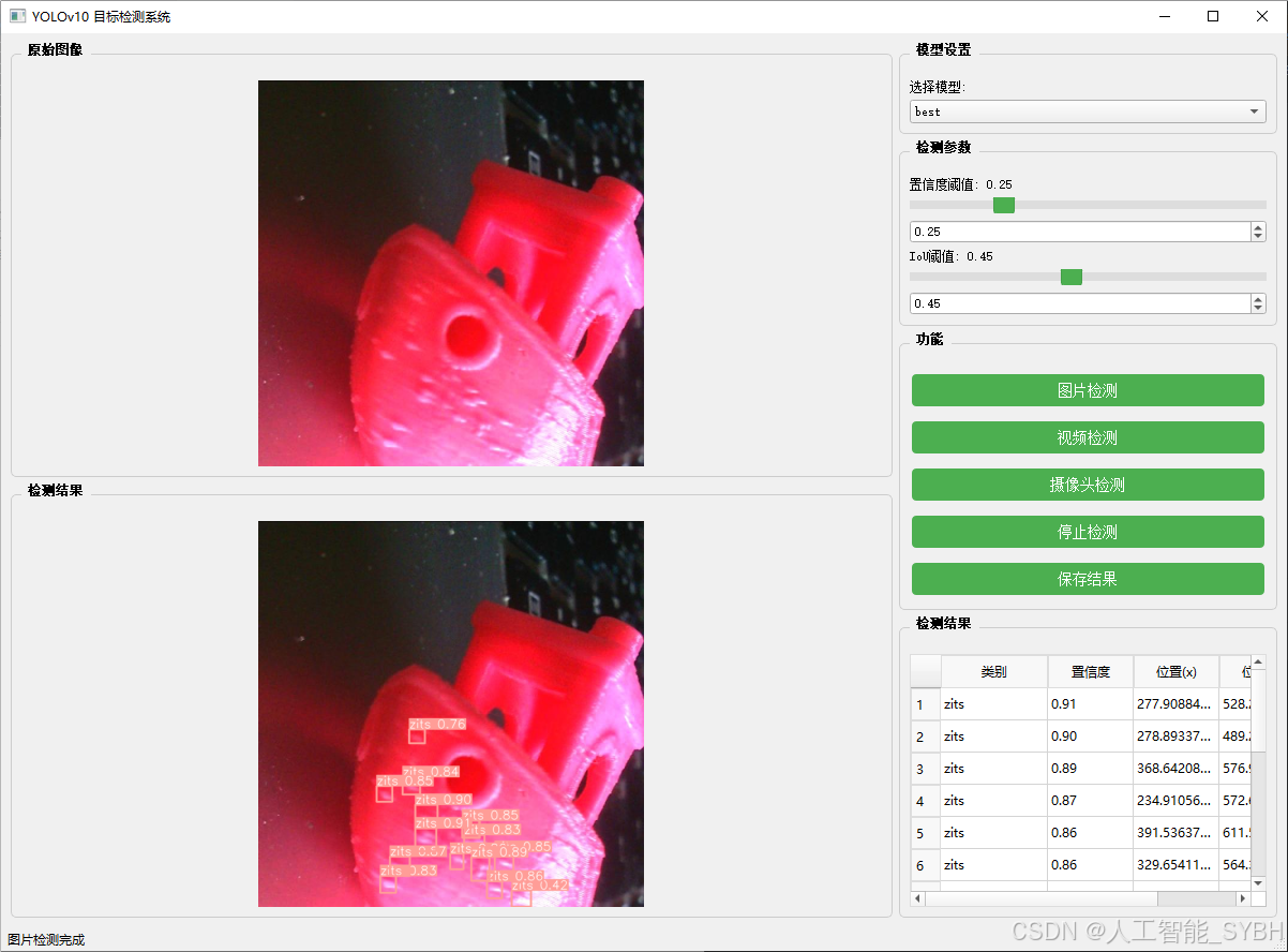 基于深度学习YOLOv10的3D打印缺陷检测系统（YOLOv10+YOLO数据集+UI界面 +模型）_3d打印质量预测数据集-CSDN博客