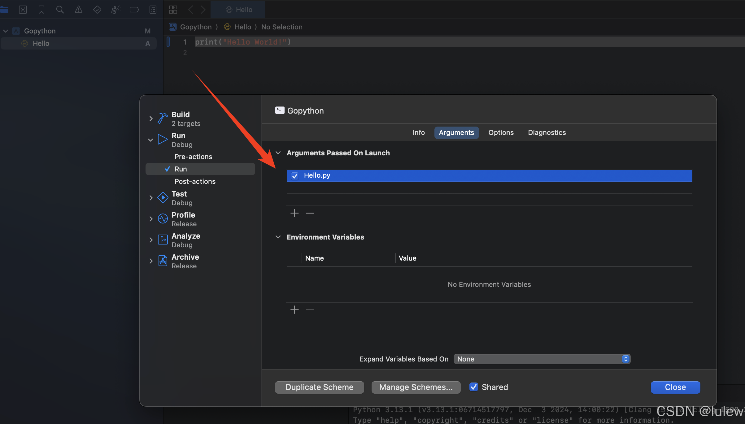 Xcode16.2搭建python3.13（成功一遍过）_xcode python-CSDN博客