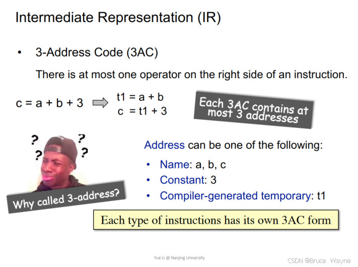 南京大学《软件分析》课程笔记 02-中间表示(Intermediate Representation)_软件分析 南京大学-CSDN博客