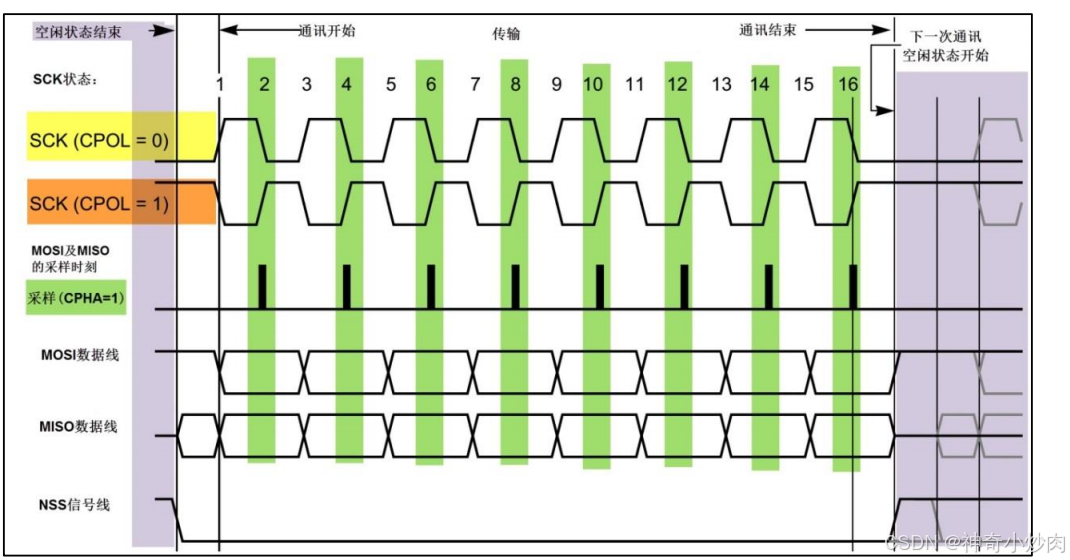 Stm32下的spi（从原理到代码）stm32 Spi程序 Csdn博客