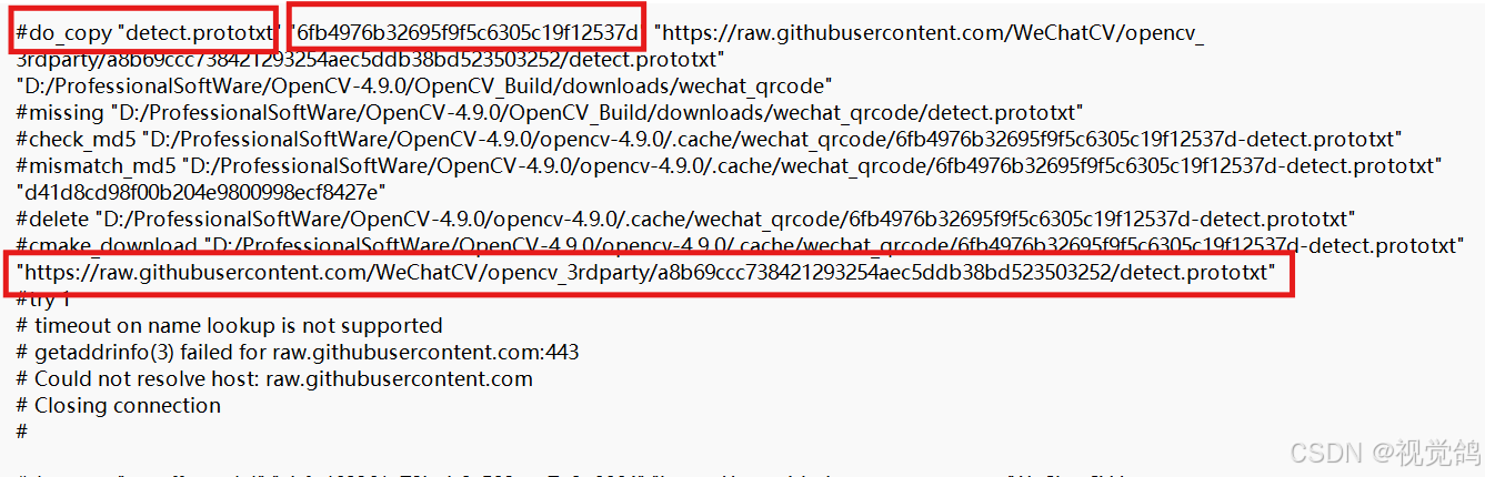 完美解决OpenCV + 扩展模块源码编译问题（Error in Configuration process ,project files maybe invalid！）-CSDN博客