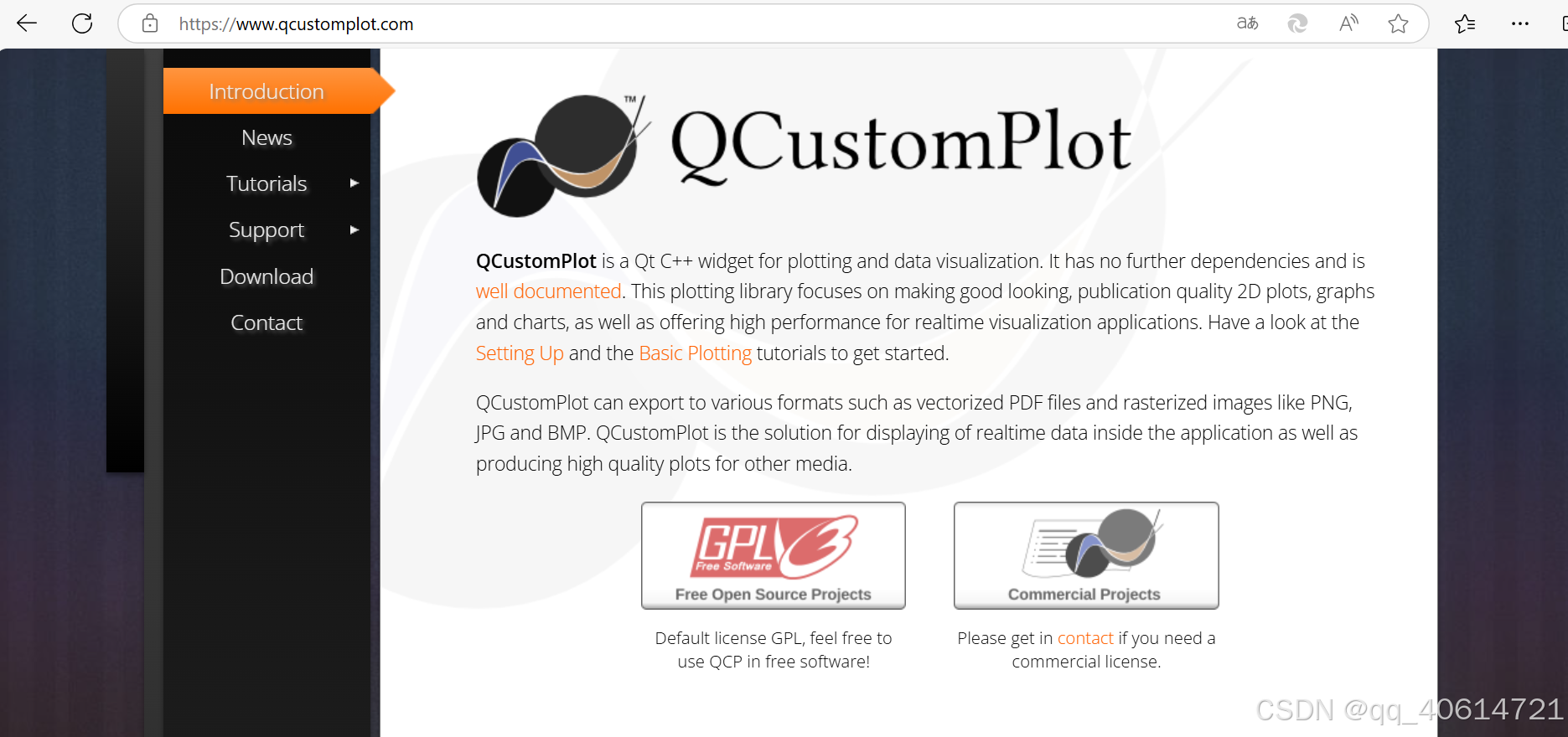 [Qt]QCustomPlot库-CSDN博客