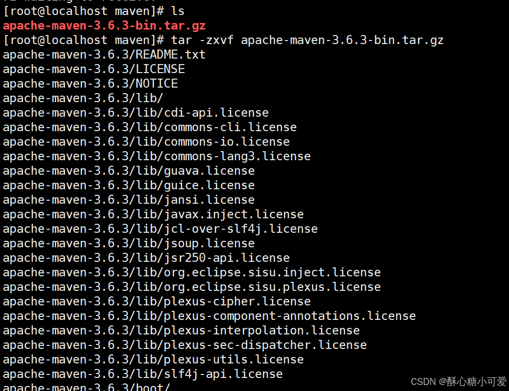 linux安装Maven_linux安装maven3.6-CSDN博客