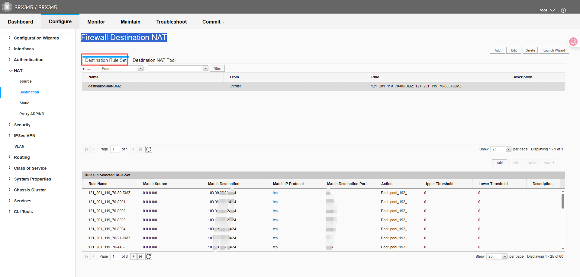 Juniper SRX345 Web Device Manager （J-web）防火墙配置-图文教程_juniper防火墙web配置-CSDN博客