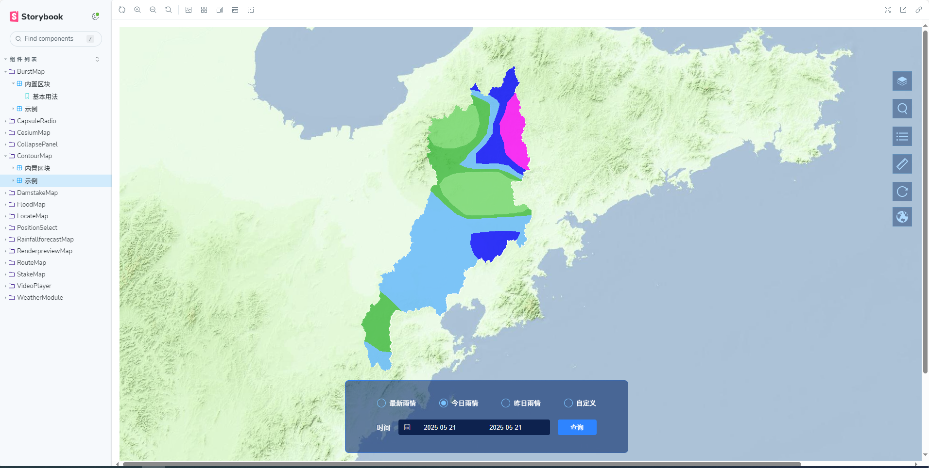 cesium+turf.js：降雨量等值线图_turf.isobands-CSDN博客