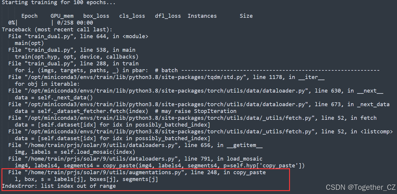 yolov9报错segments[j] IndexError:list index out of range和FreeTypeFont object has no attribute ...
