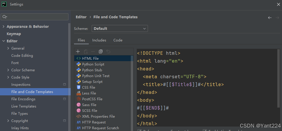 PyCharm 文件模板配置指南_pycharm live templates-CSDN博客