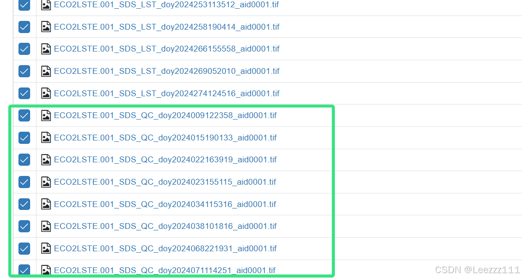 遥感IDL语言及Python保姆式提取ECOSTRESS高分辨率日地表温度70m栅格数据的方法_ecostress地表温度-CSDN博客
