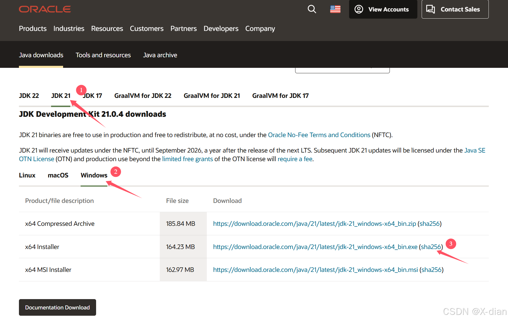 JDK21版本下载教程_jdk21下载-CSDN博客