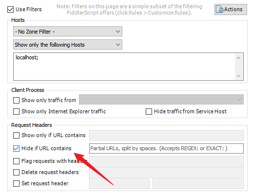 Fiddler中的常用功能_fiddler怎么过滤去除js-CSDN博客
