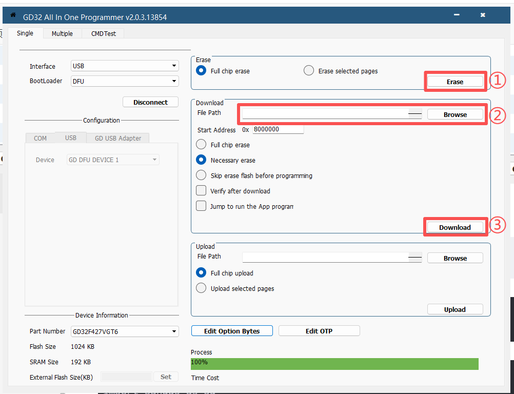 GD32 DFU 加载-CSDN博客