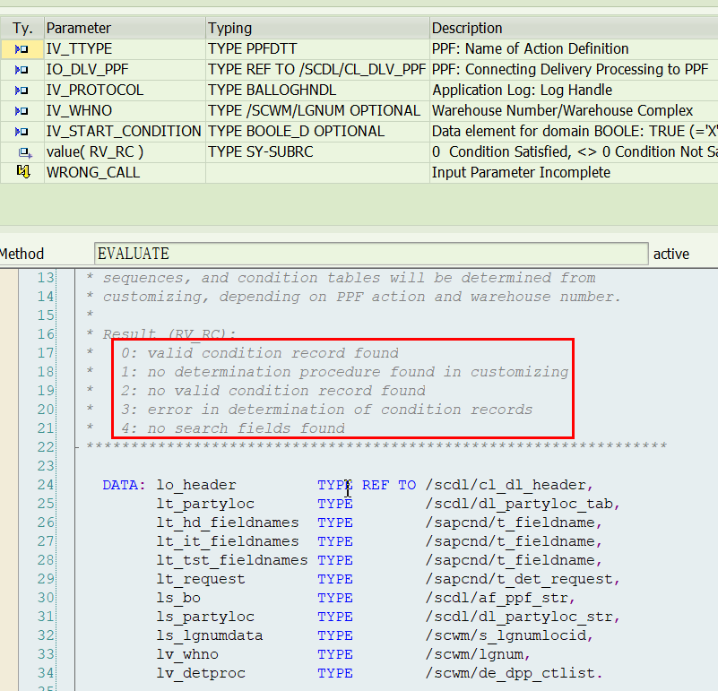 EWM PPF里几个condition的关系_no determination procedure found for document-CSDN博客