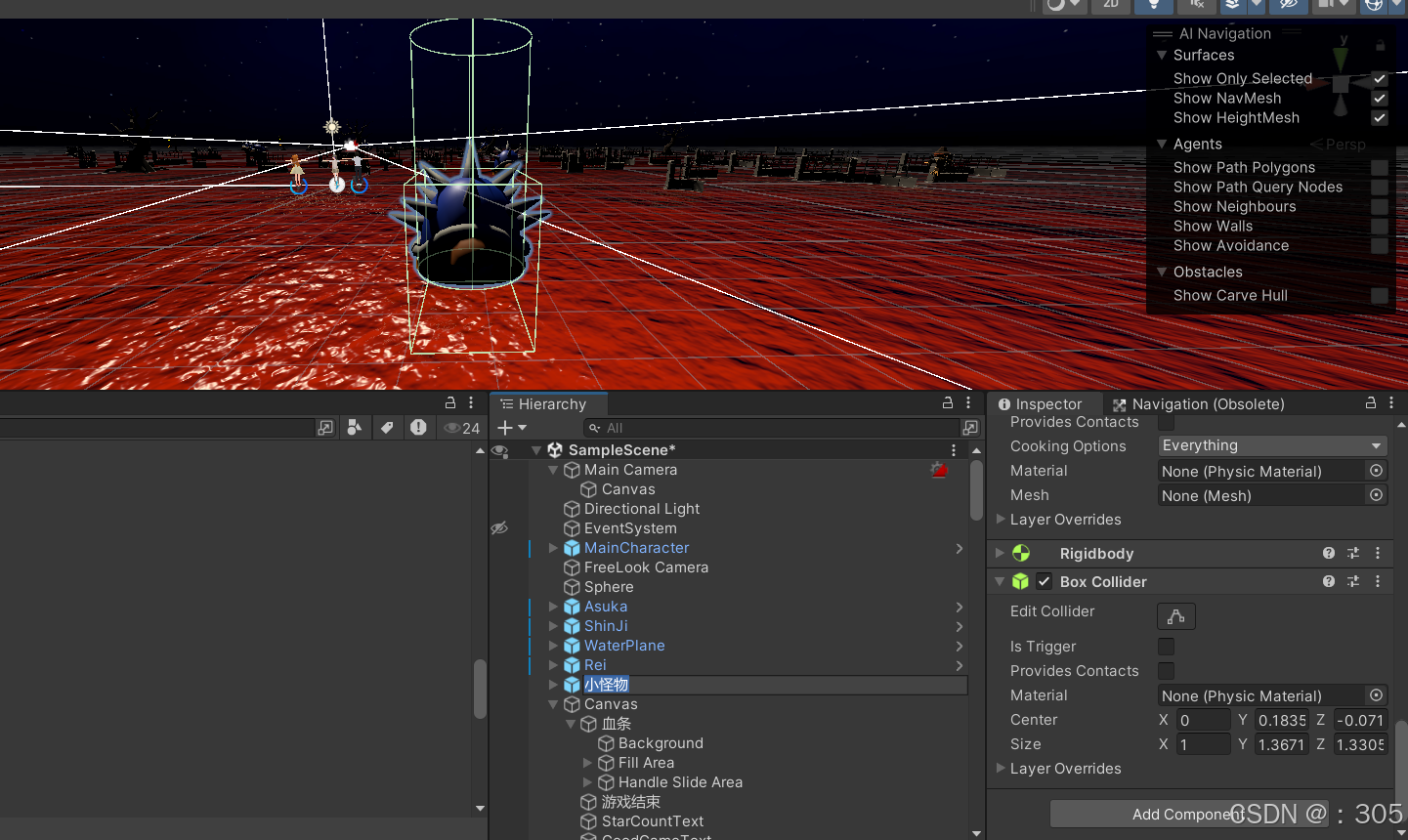 Unity3D游戏课程作业_unity作业-CSDN博客