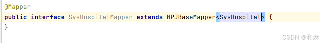 com.baomidou.mybatisplus.core.exceptions.MybatisPlusException: Class must not be null-CSDN博客