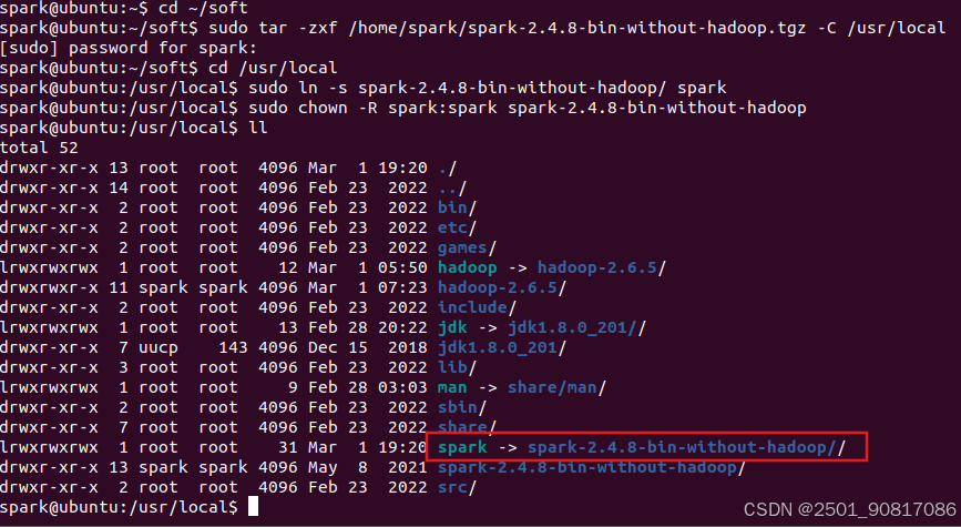Spark大数据环境搭建_spark环境搭建-CSDN博客