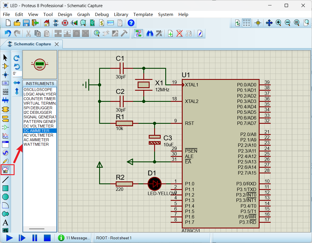 Hello Keil&Proteus_keil用proteus编程-CSDN博客