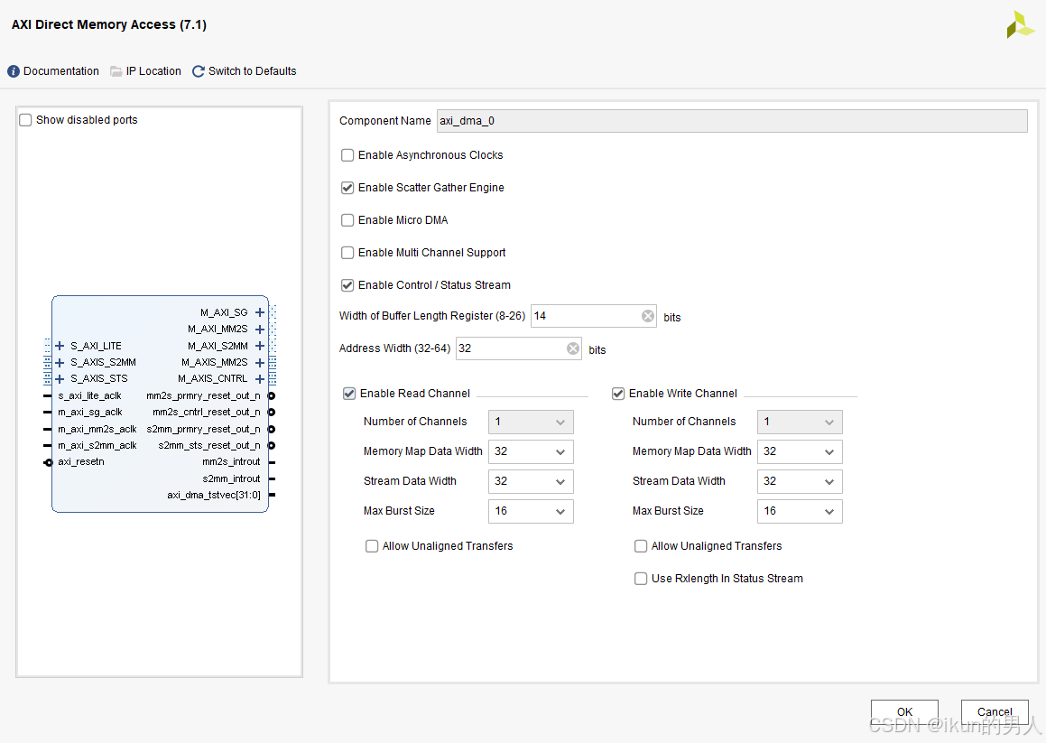 AXI DMA (二)_allow unaligned transfers-CSDN博客