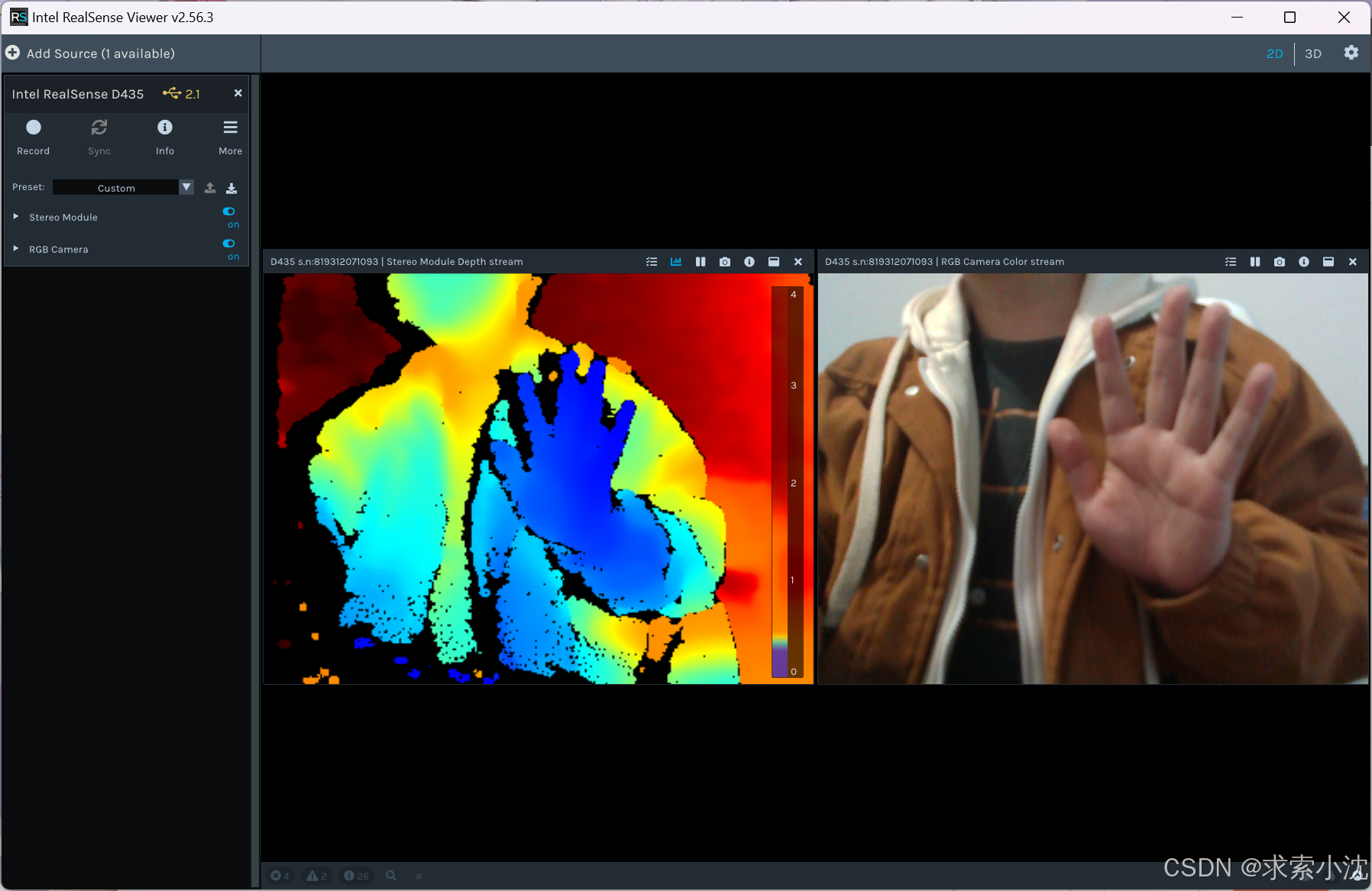 windows 安装和使用intel realsense相机（d435/d435i/sr300）_intel realsense d435i在电脑端使用需要配合realsense专门的驱动和 ...