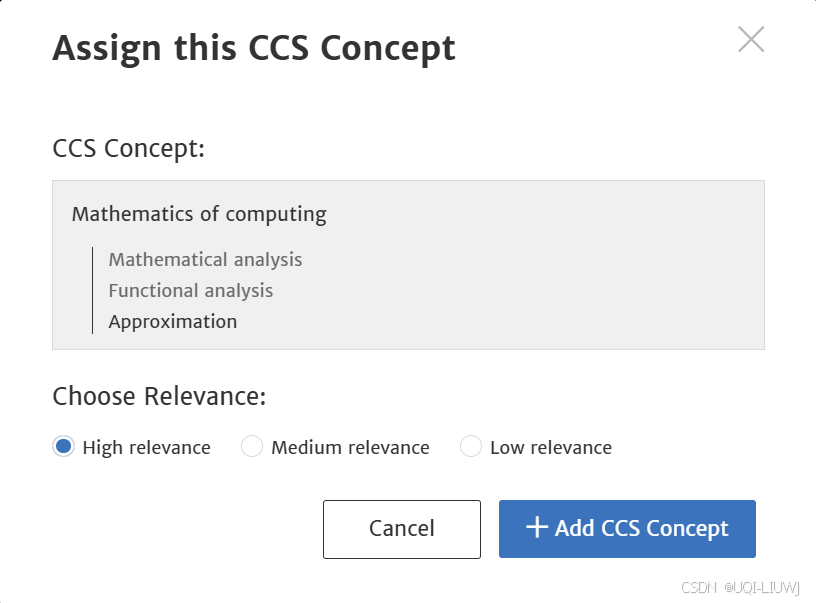 科研笔记：CCS CONCEPTS-CSDN博客