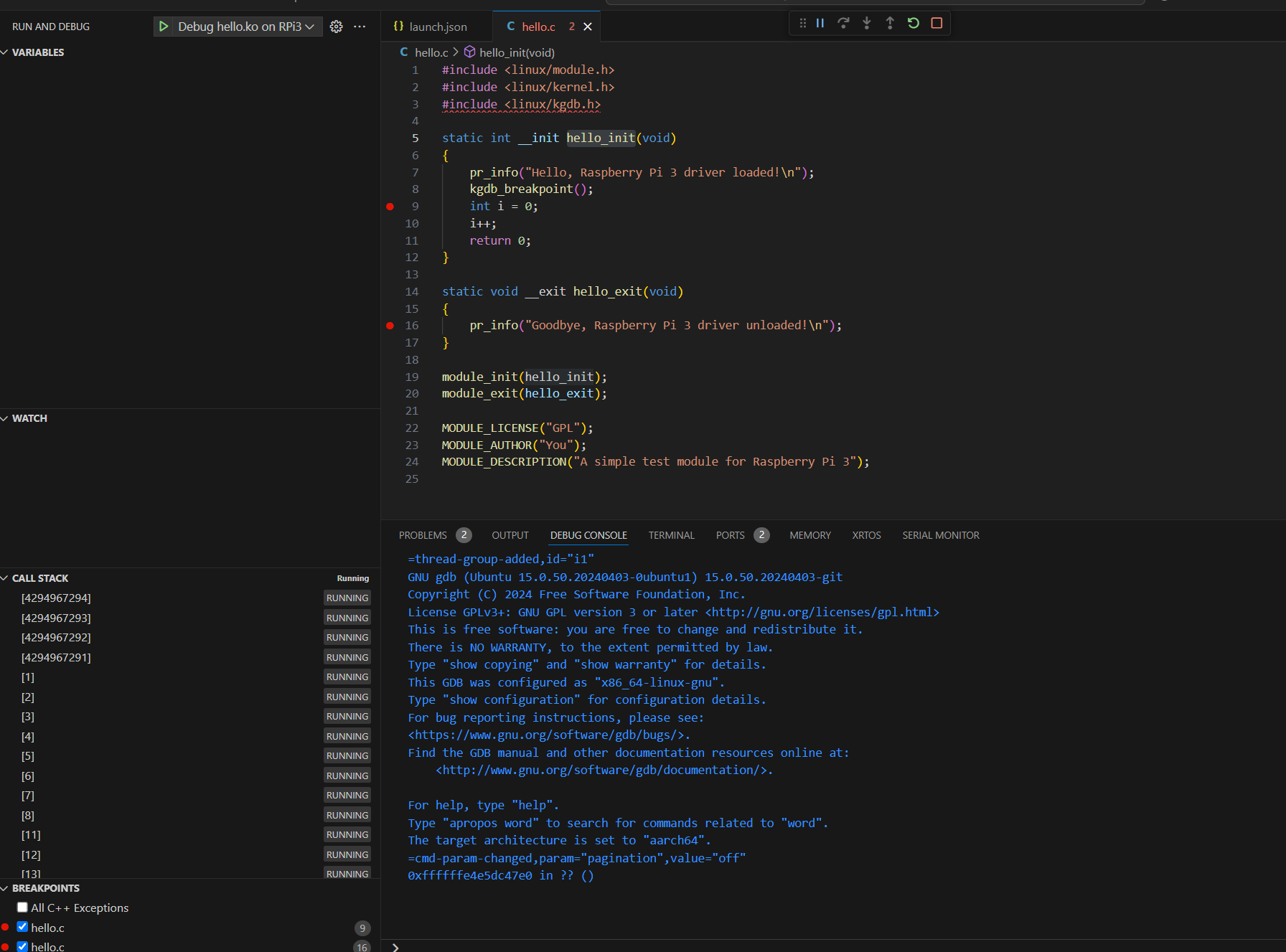 LDD3学习11--番外1（用VSCode调试KO）_vscode调试linux内核模块生成的.ko-CSDN博客