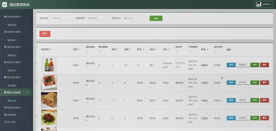 计算机毕业设计java酒店管理系统 基于java的酒店综合管理系统设计与实现 Java语言下的酒店智能管理系统开发 Csdn博客