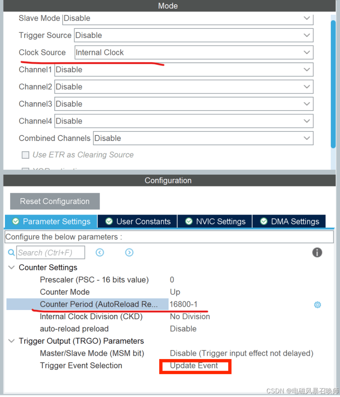 STM32HAL库：ADC+DMA+TIM定时器触发采样_stm32定时器触发adc +dma-CSDN博客