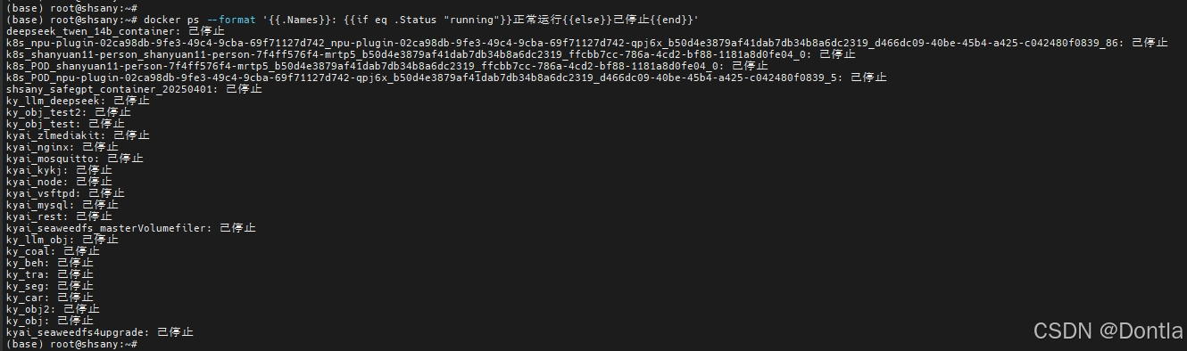 Docker --format 参数介绍（Docker format、Docker -f）（自定义命令输出格式）Docker命令、Docker格式化输出、Docker显示挂载、Docker监控 ...